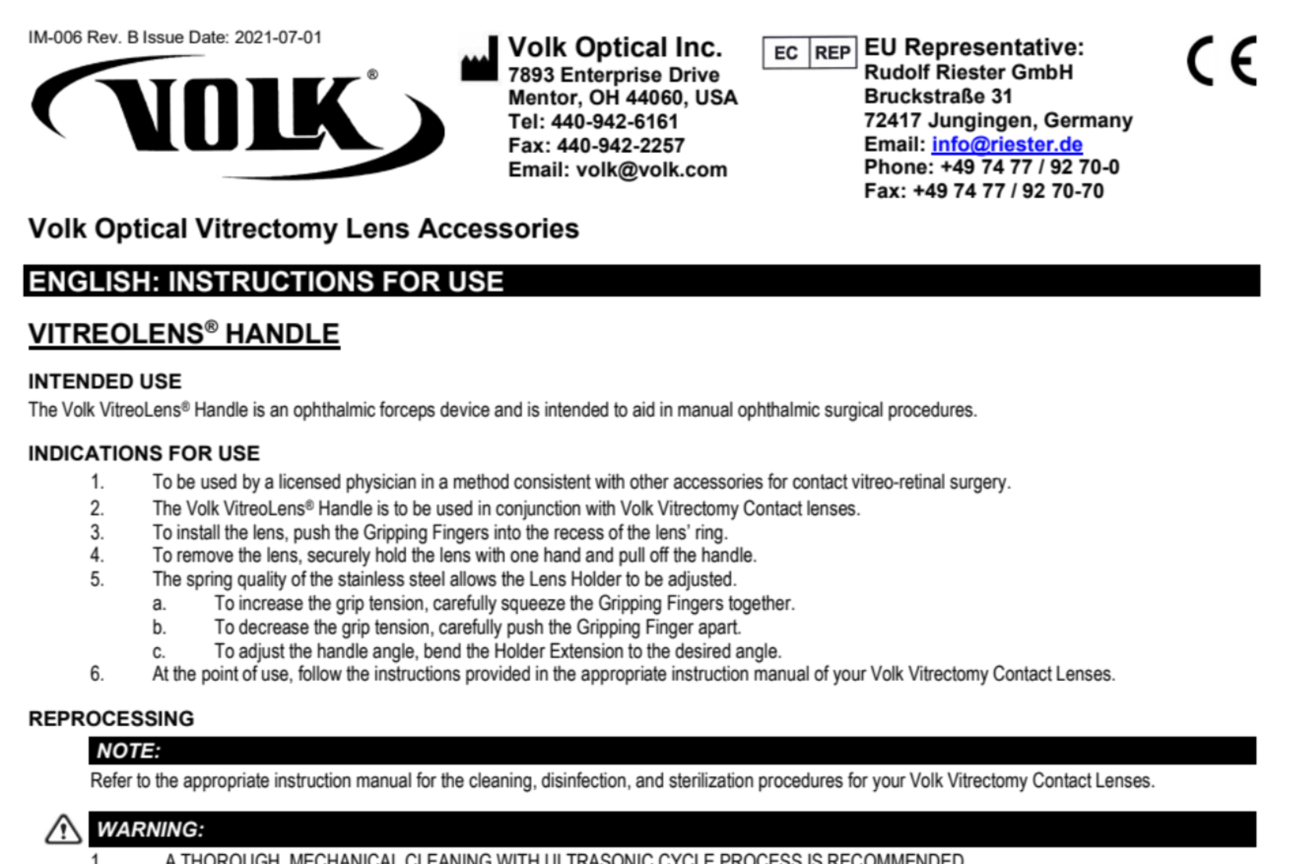 Product Guides | Accessories - Volk Optical